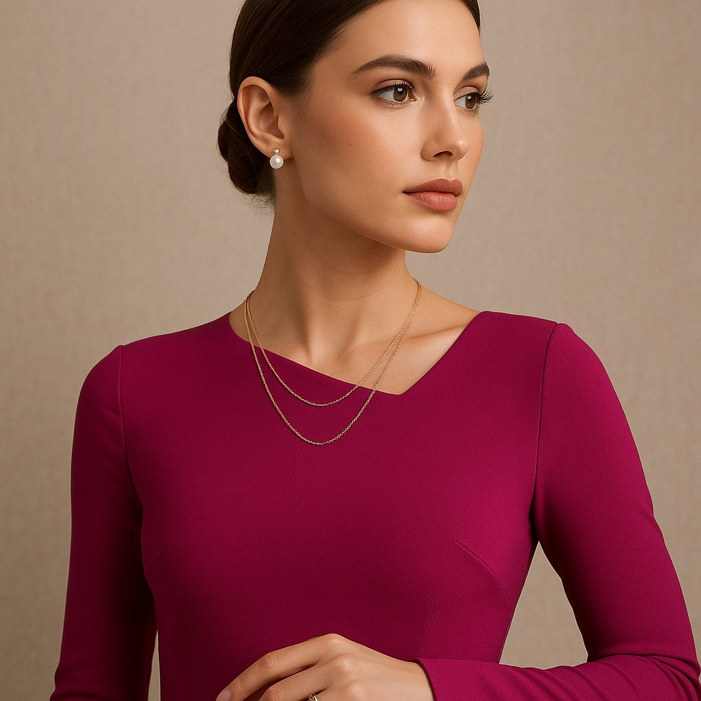 Magenta Dress Jewellery Combination: Top 10 Elegant & Stylish Ideas